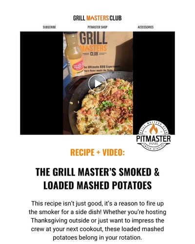 Grill Masters Club Marketing Emails · Campaign Buzz